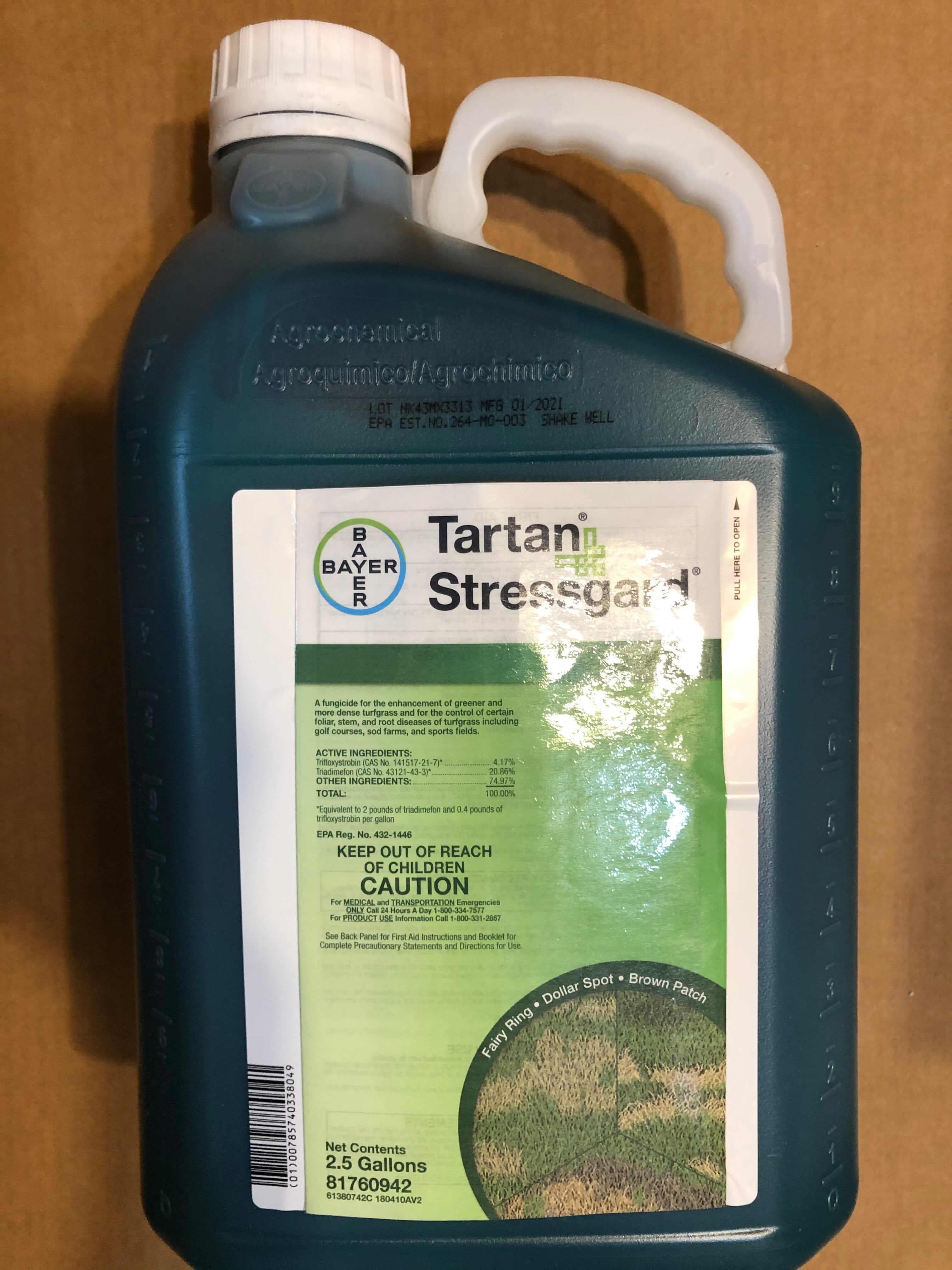 BAYER Tartan Stressgard Fungicide - 2.5 Gallons – PHENTERSALES