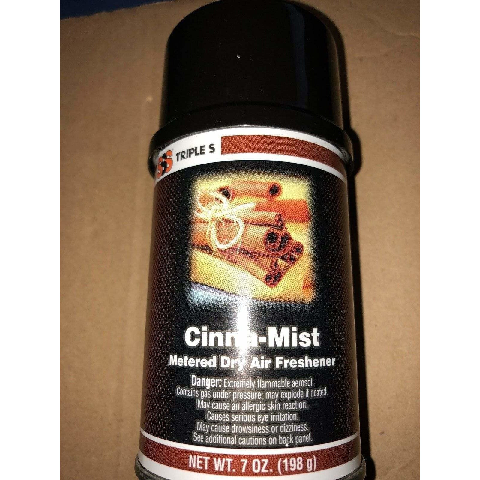 TRIPLE S Shot Metered Air Freshener Cinnamon 7 oz. Cinna-Mist ...